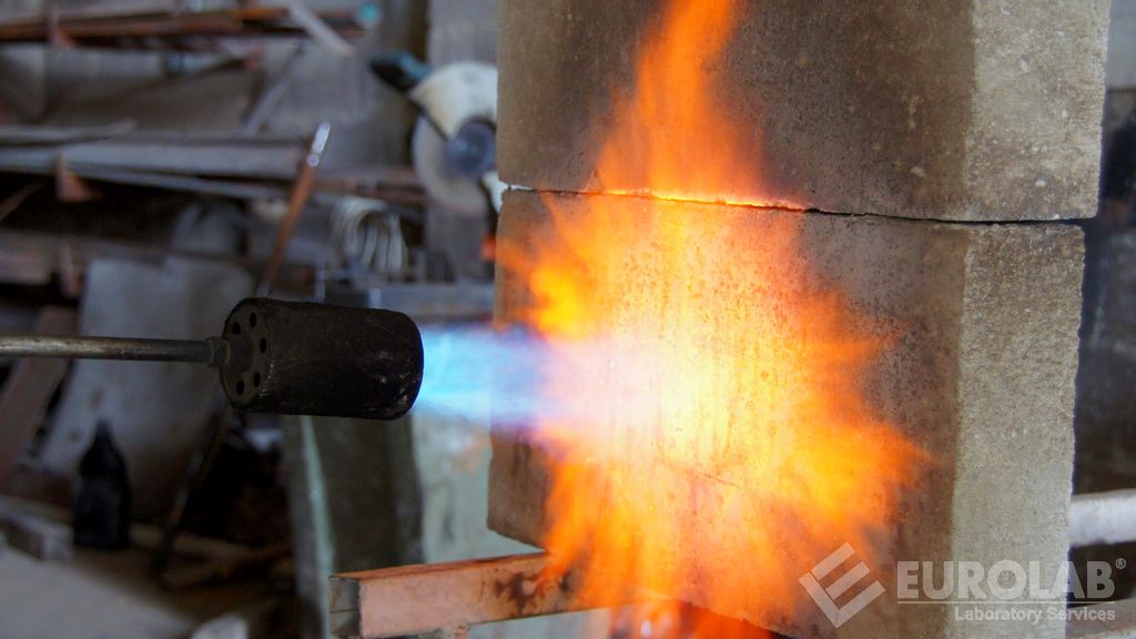 EN 13823 Испытания на огнестойкость строительных изделий - Строительные ...