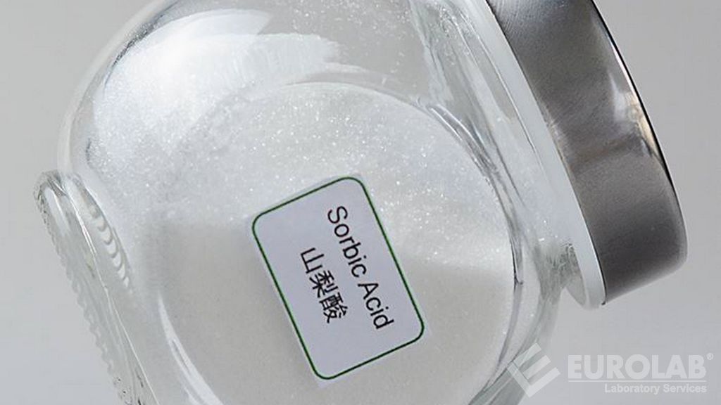 Determinación de ácido sórbico en alimentos